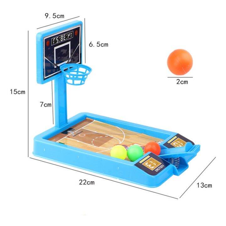 Indoor Desktop Basketball Shooting Machine Game Toy Finger Mini ...