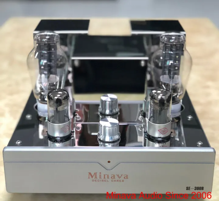 2022 NEW 10Wx2 300B single ended tube amplifier tube power amplifier (300B combined machine pure ...