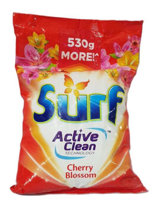 SURF Detergent Powder - Active Clean Technology - CHERRY BLOSSOM (1 ...