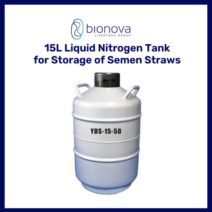 15 Liters Liquid Nitrogen Tank for Storage of Semen Straws (YDS-15-50) | Lazada PH