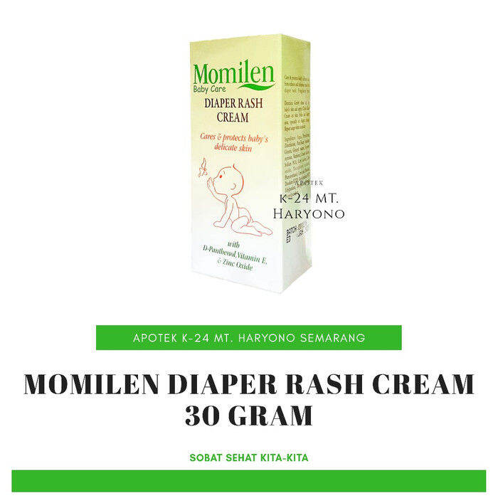 MOMILEN DIAPER RASH CREAM 30 GRAM | Lazada Indonesia