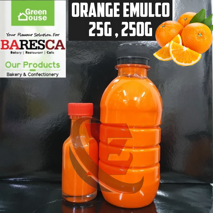 ORANGE EMULCO REPACKING (GREENHOUSE) | 25G | 250G | HALAL | Lazada