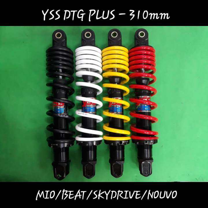 YSS REAR SHOCK ABSORBER 310MM (DTG-PLUS) MODEL: MIO/BEAT/SKYDRIVE/NOUVO ...