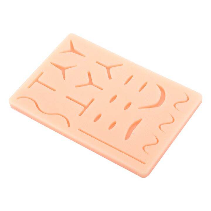 New Wound Silicone Suture Pad Human Traumatic Skin Model Suturing ...