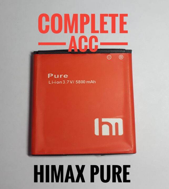 HIMAX PURE OEM Battery/Batre/Batt | Lazada Indonesia
