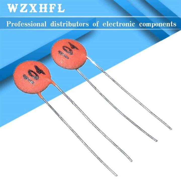 1000pcs Ceramic capacitor 50V 100NF 100N 104 0.1UF | Lazada PH