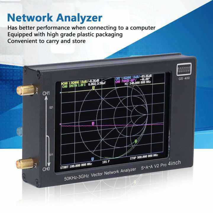 Vector Network Analyzer เครื่องวิเคราะห์เสาอากาศการสอบเทียบประสิทธิภาพ ...