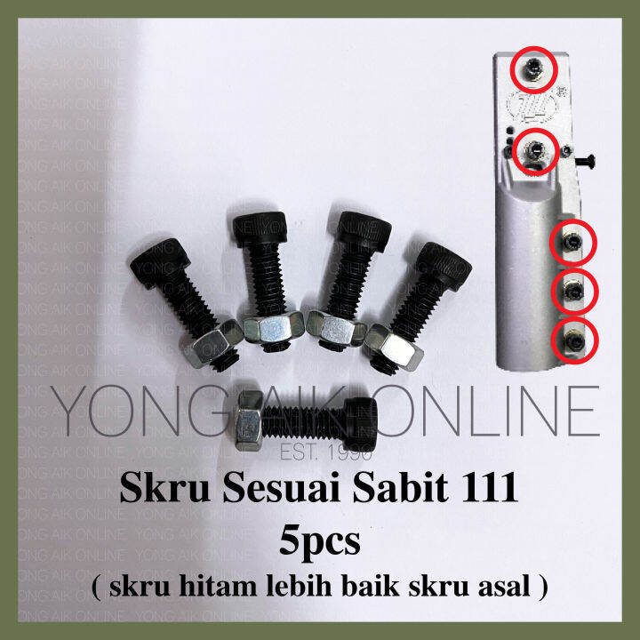[BETTER THAN ORIGINAL] Screws for Sickle 111 | Skru Sesuai Sabit 111 ...
