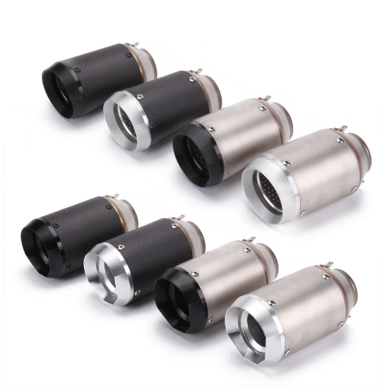 Realzion 51mm Inlet universal Muffler Pipe Exhaust Pipe Tailpipe For AR ...