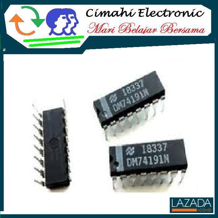 IC TTL 74191 PRESETTABLE SYNCHRONOUS 4BIT BINARY UP DOWN COUNTER | Lazada Indonesia