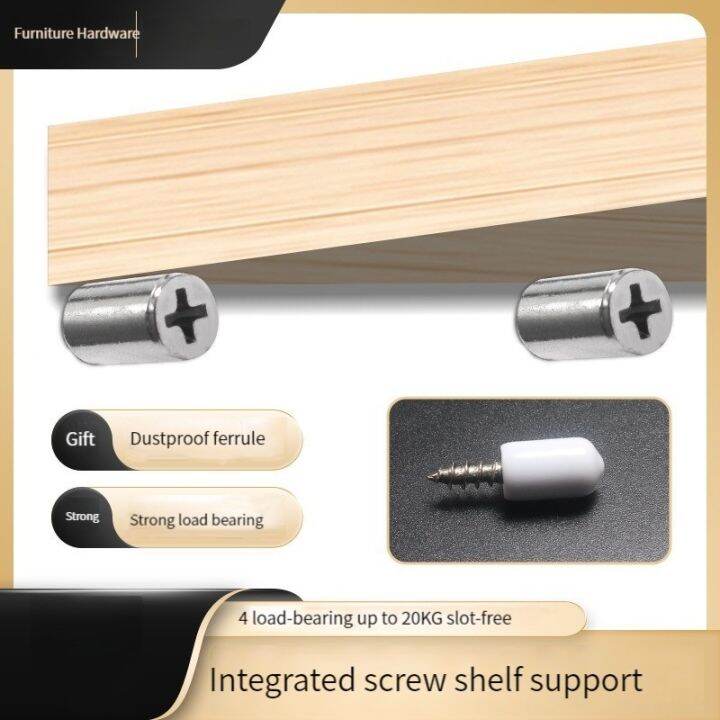 Self-tapping screw one-piece laminate support partition grain nail ...