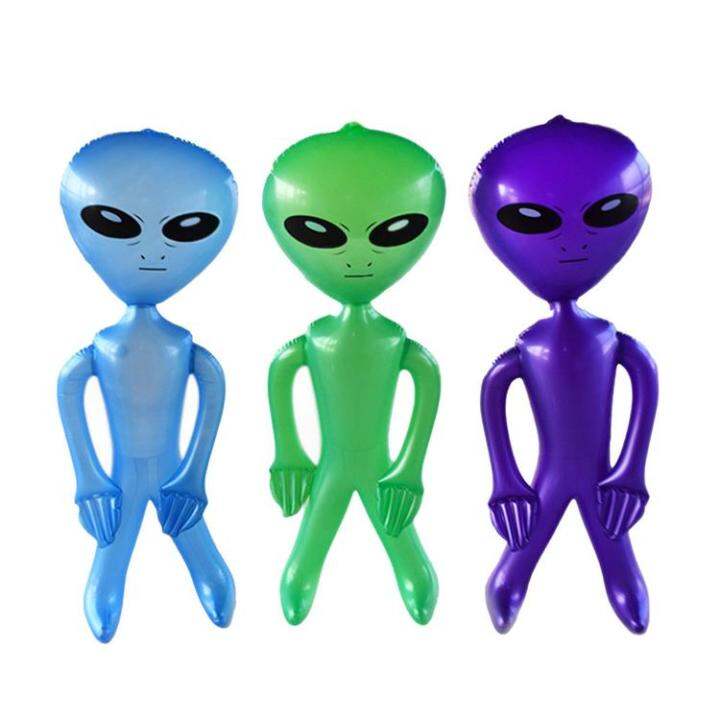 Large Alien Inflatable Vivid Inflatable Alien Balloon Halloween 35 Inch ...