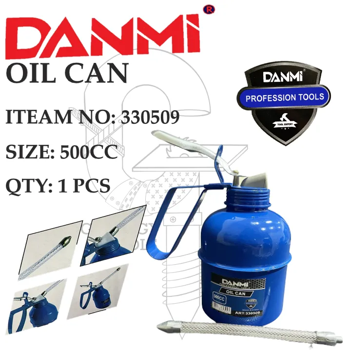 (GENERGY TOOLS) DANMI OIL CAN 500CC ATR:330509 /DANMI OIL CAN 300CC 油壶 ...