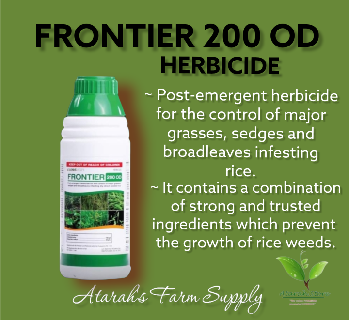 FRONTIER 200 OD Herbicide for Rice (1L and 100ml) | Lazada PH