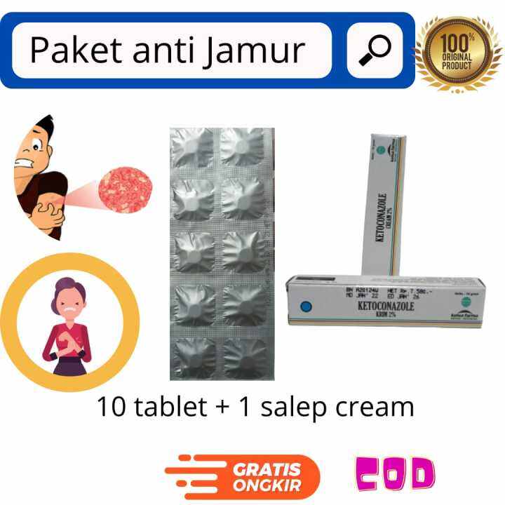 Paket lengkap obat salep anti jamur ampuh original | Lazada Indonesia