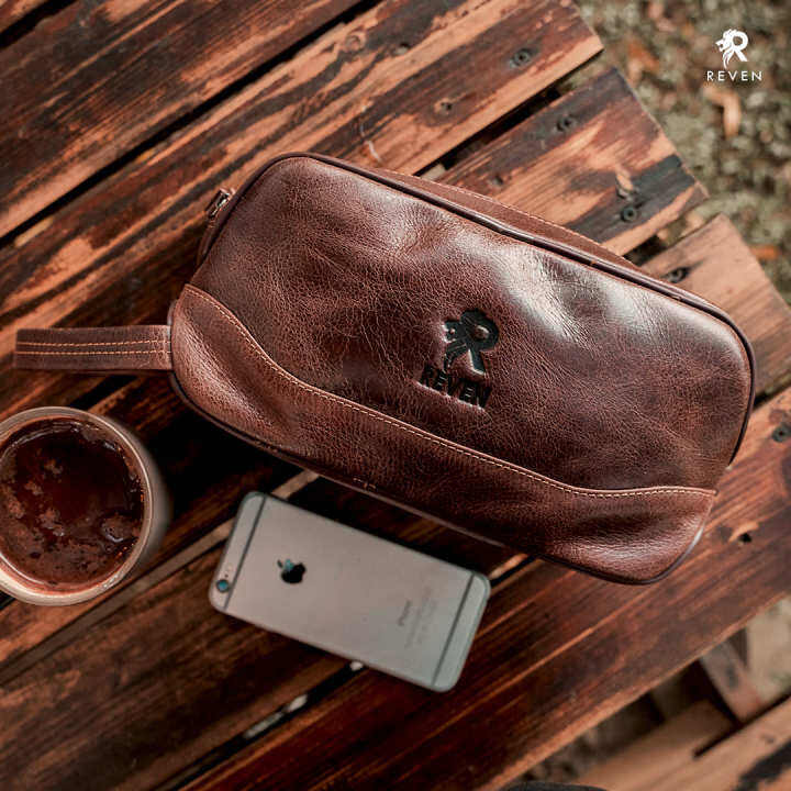 Tas Tangan Handbag Hand Bag Clutch Pria Cowok Cowo Premium Kulit Asli ...