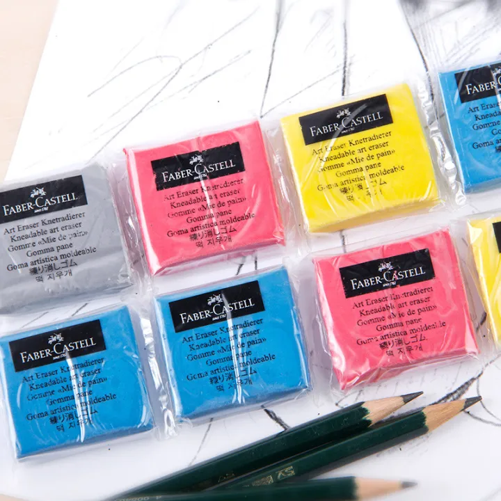 Faber-Castell Plasticity Rubber Soft Eraser Wipe highlight Kneaded ...