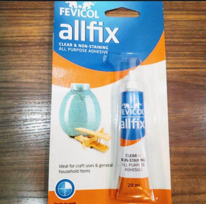 FEVICOL ALLFIX CLEAR & NON-STAINING ALL PURPOSE ADHESIVE 20ML | Lazada PH