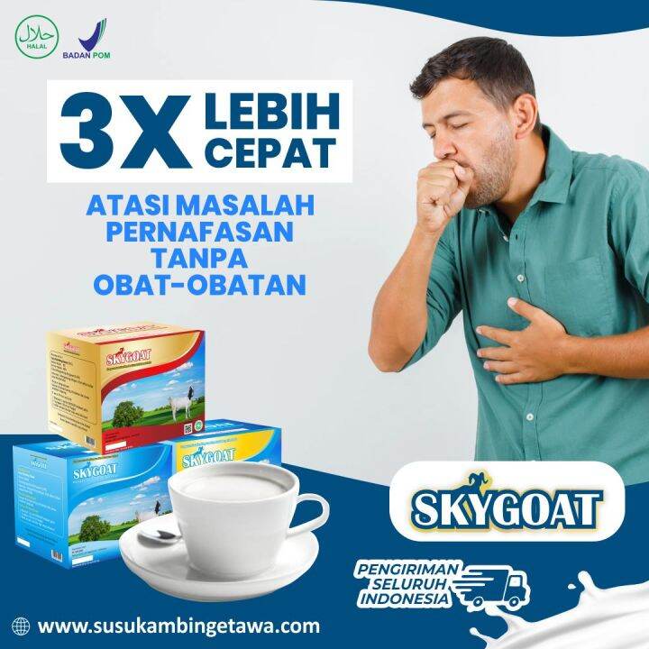 Skygoat Susu Kambing Etawa 3 Varian Rasa Original Coklat Propolis isi ...