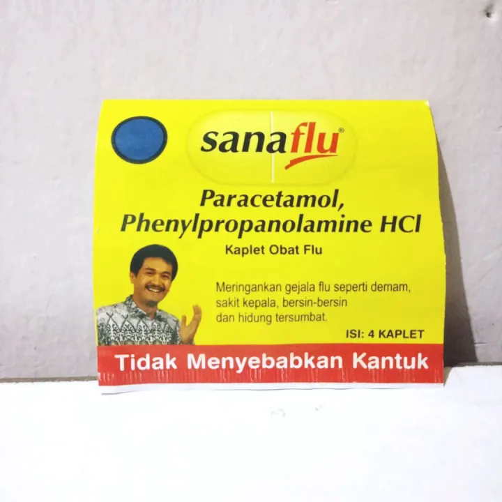 Sanaflu kaplet ( harga 2strip ) | Lazada Indonesia