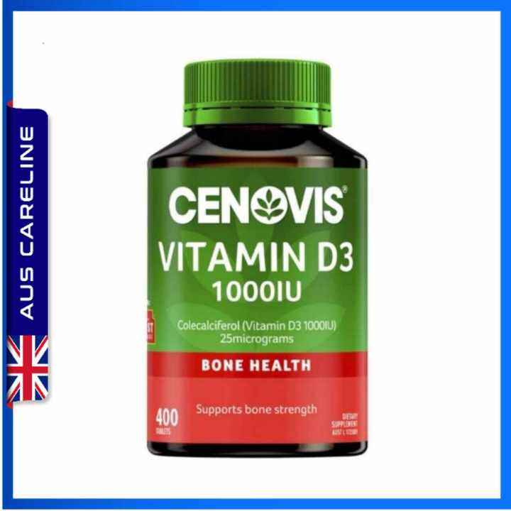 Cenovis Vitamin D3 1000IU Vitamin D 400 Tablets Exclusive Size [EXP ...