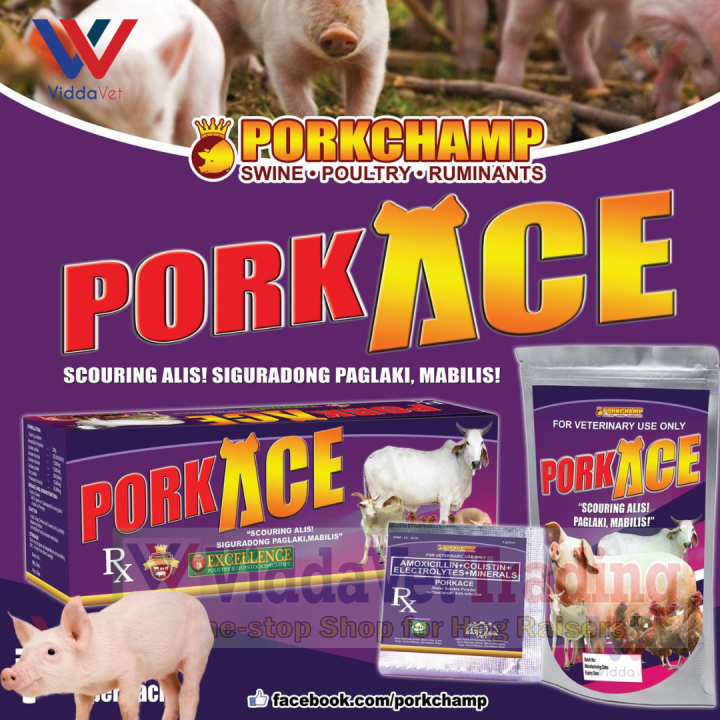 1 kg WS Pork Ace powder for Anti-Scouring for Farm Animals livestock ...