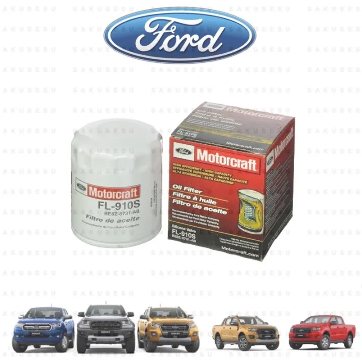 BE8Z-6731-AB/FL-910S Ford Motorcraft oil filter for Fiesta, Kuga ...