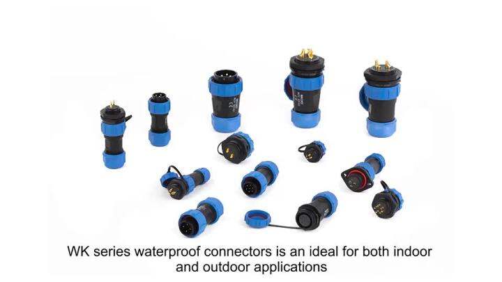 Waterproof Connector SP21 Flange Nut Install Plug & Socket 21mm Cable ...