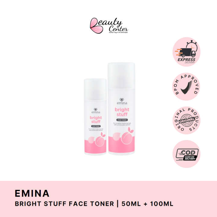 Emina Bright Stuff Face Toner | Lazada Indonesia