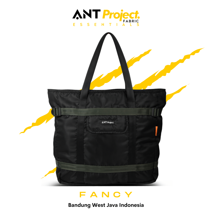 ANT PROJECT - Tote Bag FANCY Black - Tas Jingjing | Lazada Indonesia