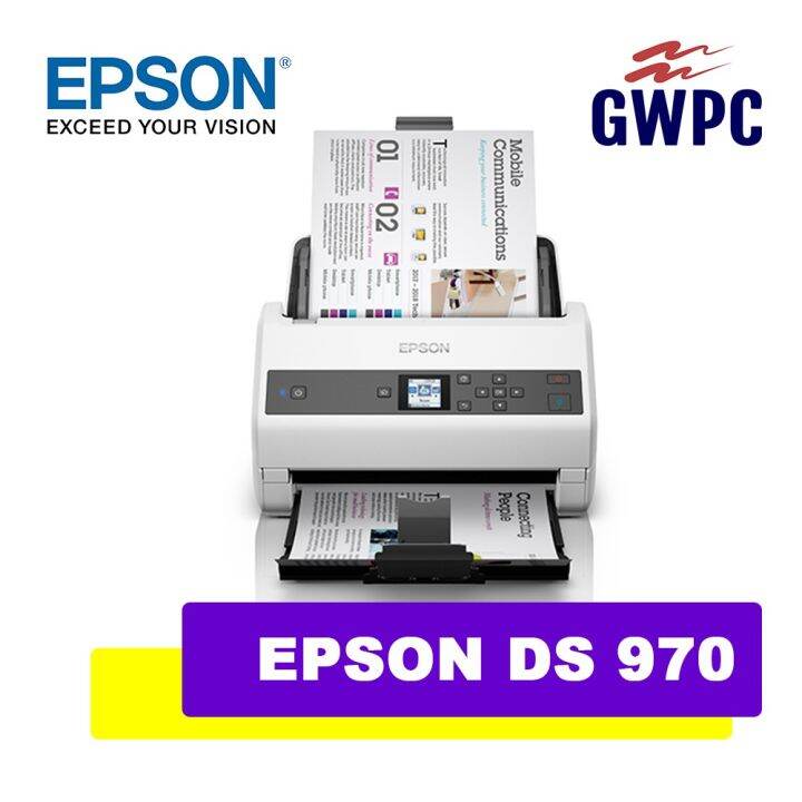 Epson WorkForce DS-970 Duplex Sheet-fed Document Scanner | Lazada PH
