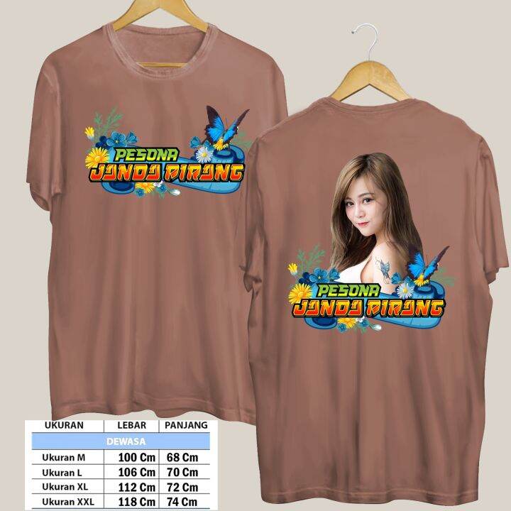 TSHIRT PESONA JANDA PIRANG CETAK PAKAI MESIN DTF (Digital Transfer ... TSHIRT PESONA JANDA PIRANG CETAK PAKAI MESIN DTF (Digital Transfer ...
