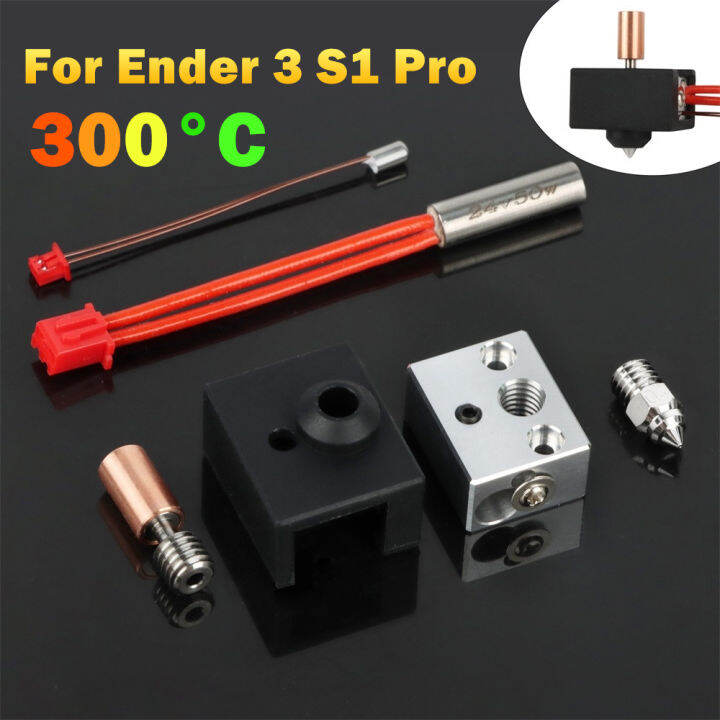 Upgrade Hotend Kit For Ender 3 S1 Pro Cr 10 Smart Bimetal Heat Break
