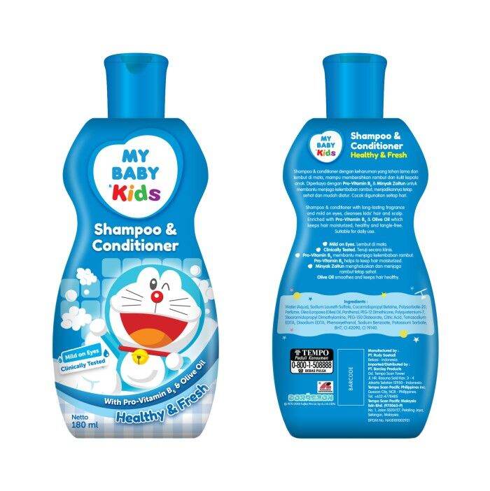My Baby Kids Shampo & Conditioner Anak Laki-laki dan Perempuan ...