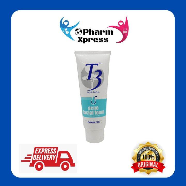 T3 Acne facial foam 100g | Lazada