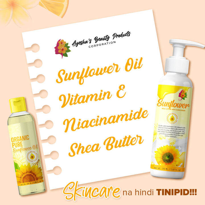 SUNFLOWER OIL & LOTION | Lazada PH