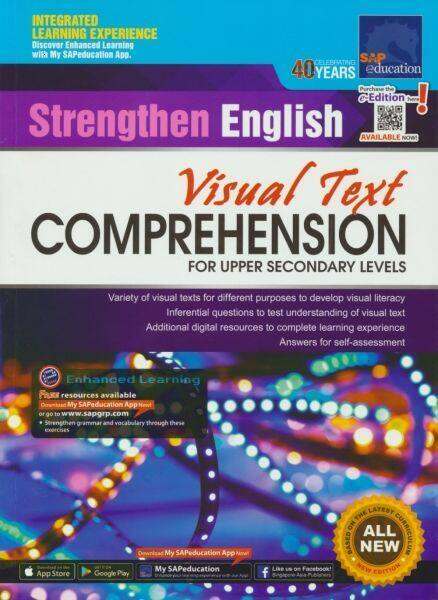SAP Strengthen English Visual Text Comprehension for Upper Secondary Levels Singapore intensive ...