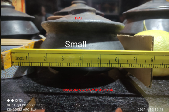 Palayok -Traditional Clay Pot Small 8 inches mid part | Lazada PH