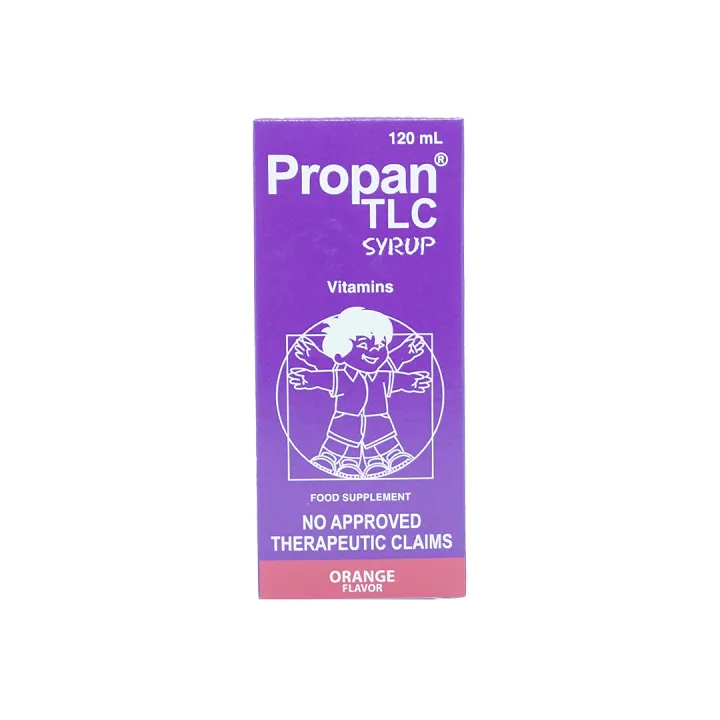 Propan TLC 120ml Syrup Vitamins Orange Flavor | Lazada PH