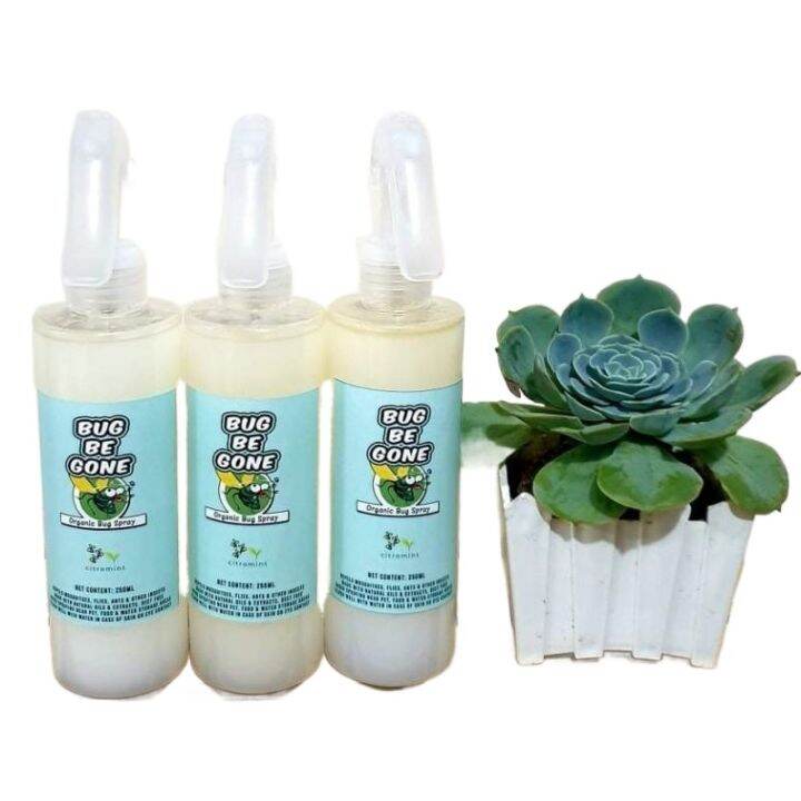【COD3】 Bug be gone! Organic Mosquito Spray (250ml) | Lazada PH