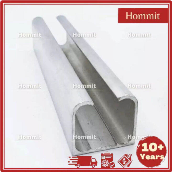 SRL800 sliding track aluminium hanging u rail track | Lazada