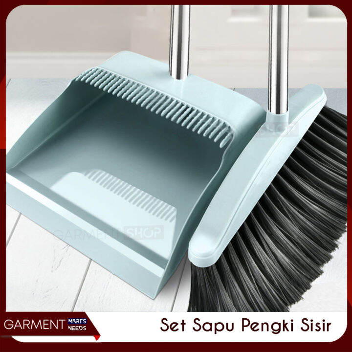 Set Sapu Pengki Panjang Alat Pembersih Lantai Debu dan Kotoran Praktis ...