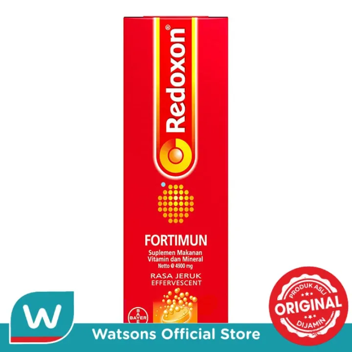 REDOXON Fortimun Vitamin & Mineral Rasa Jeruk 10 Tablet | Lazada Indonesia