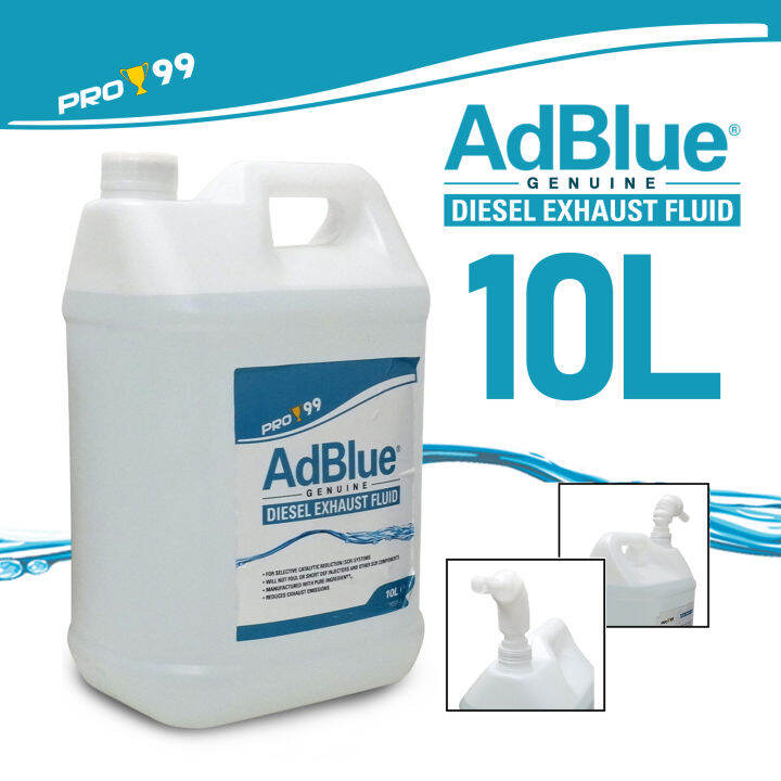 Pro-99 Adblue Diesel Exhaust Fluid 10 Liters (10L) PDEF-10 | Lazada PH