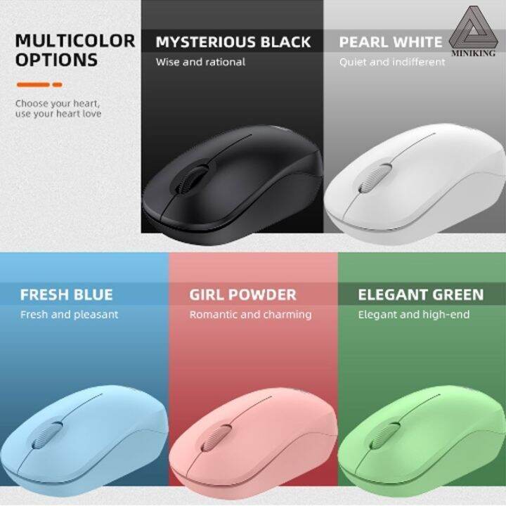 JERTECH Mouse Wireless JR5 3D Ergonomi Design 2400DPI Quick Response ...