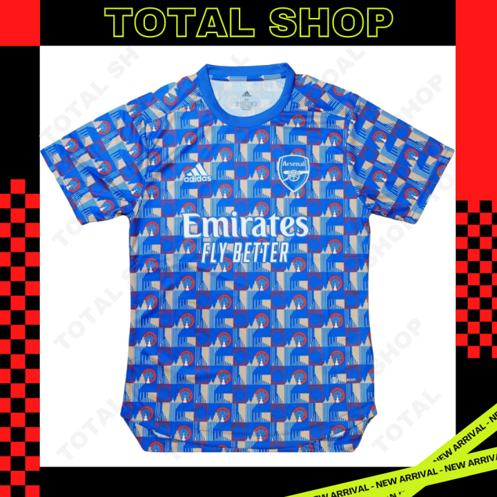Arsenal x TFL 2021/22 Pre-Match Shirt เสื้อฟุตบอลอาร์เซนอล เสื้อซ้อม ...