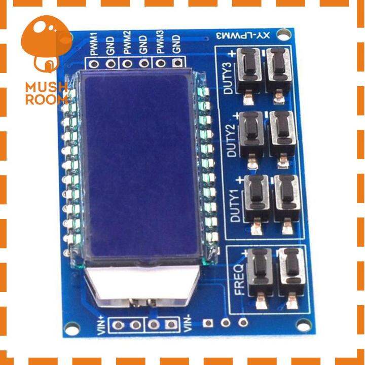 สัญญาณ PWM LCD 3-CH HW-752แผงตัวกำเนิดปรับความถี่ได้1Hz 150Hz | Lazada.co.th