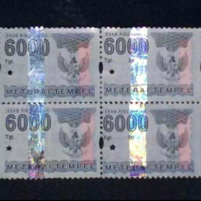 KOLEKSI MATERAI JADULAN /MATERAI KUNO 6000 RUPIAH TAHUN 2006 2007 2008 2009 ORIGINAL | Lazada ...