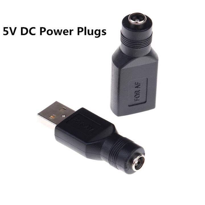 Female Jack To USB 2.0 Male Plug / Female Jack 5V DC Power Plugs ...