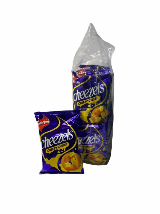 Twisties Cheezels Cheezy Cheese,ขนมอบกรอบ รสชีส สินค้านำเข้าจากมาเลเซีย ...